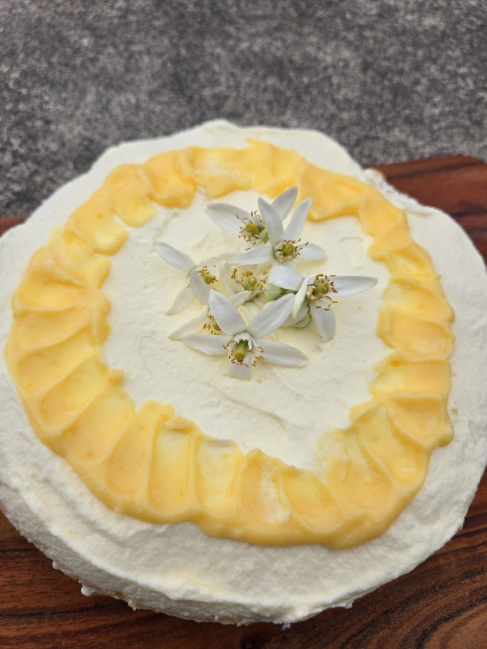 Lemon Sponge with Lemon Curd and Lemon Whipped Cream – Citrus Direct